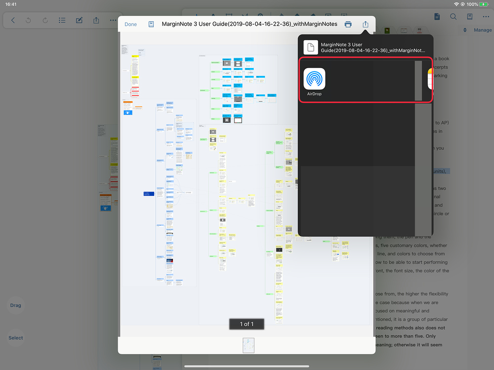 Exporting a Mind Map - Export - Marginnote