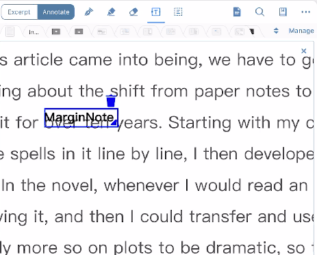 Annotation_Q2 What are the annotation tools？ - Excerpt & Annotation ...