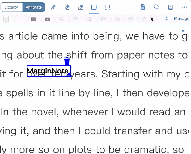 Annotation_Q2 What are the annotation tools？ - Excerpt & Annotation ...