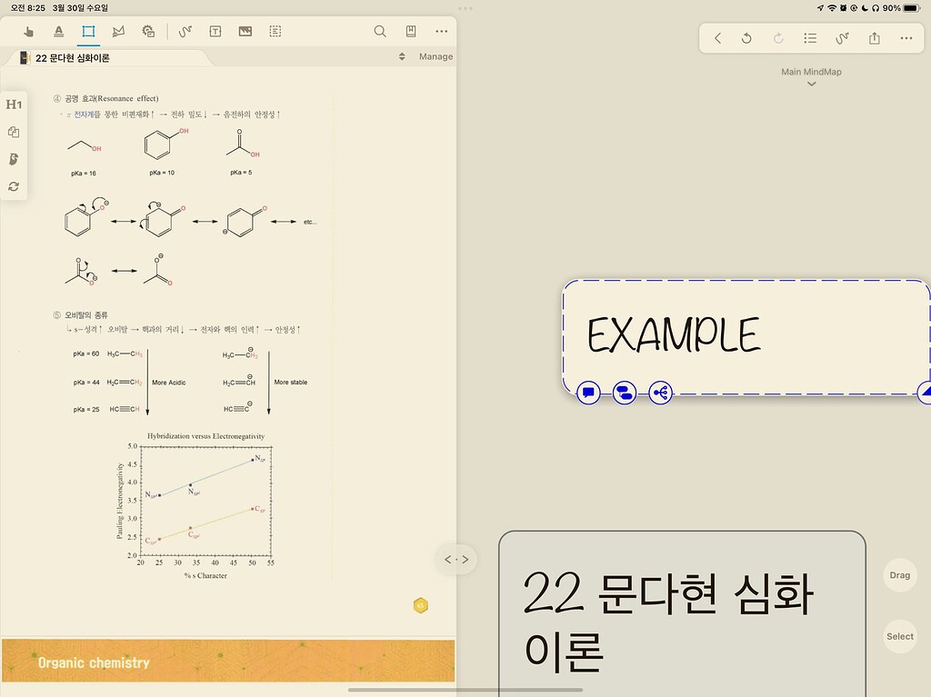 When created a node on the canvas, not by exerpting from document, can ...