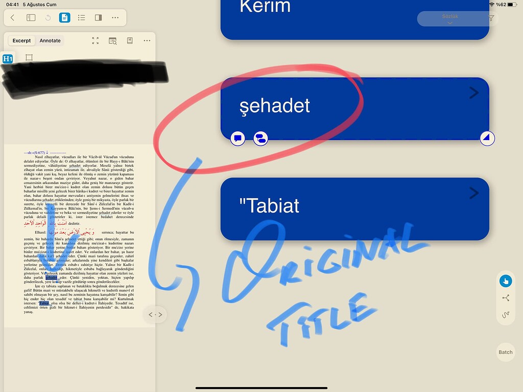 "Title Link" word recognition problem 🛼 BUG - Feature Requests - Marginnote