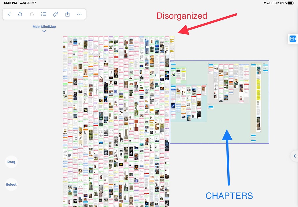 Notes in Mindmap not added to chapter box - Start Asking - Marginnote