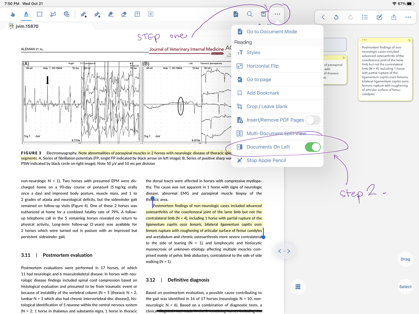 Mind map and notes on right side? - Start Asking - Marginnote